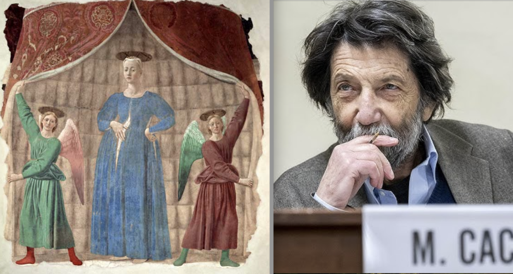 CACCIARI E' APPARSO ALLA MADONNA (E LE HA SPIEGATO L'INCARNAZIONE) - Lo ...